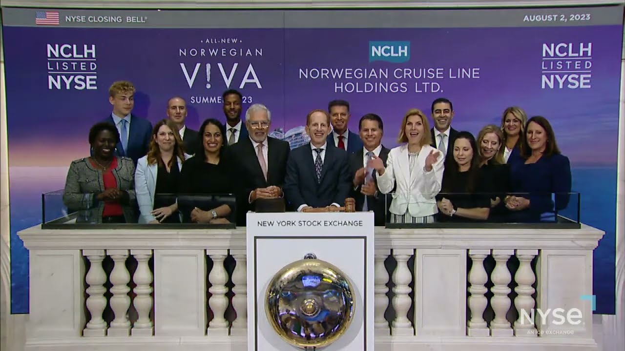 Norwegian Cruise Line Holdings Ltd. (NYSE: NCLH) Rings The Closing Bell ...