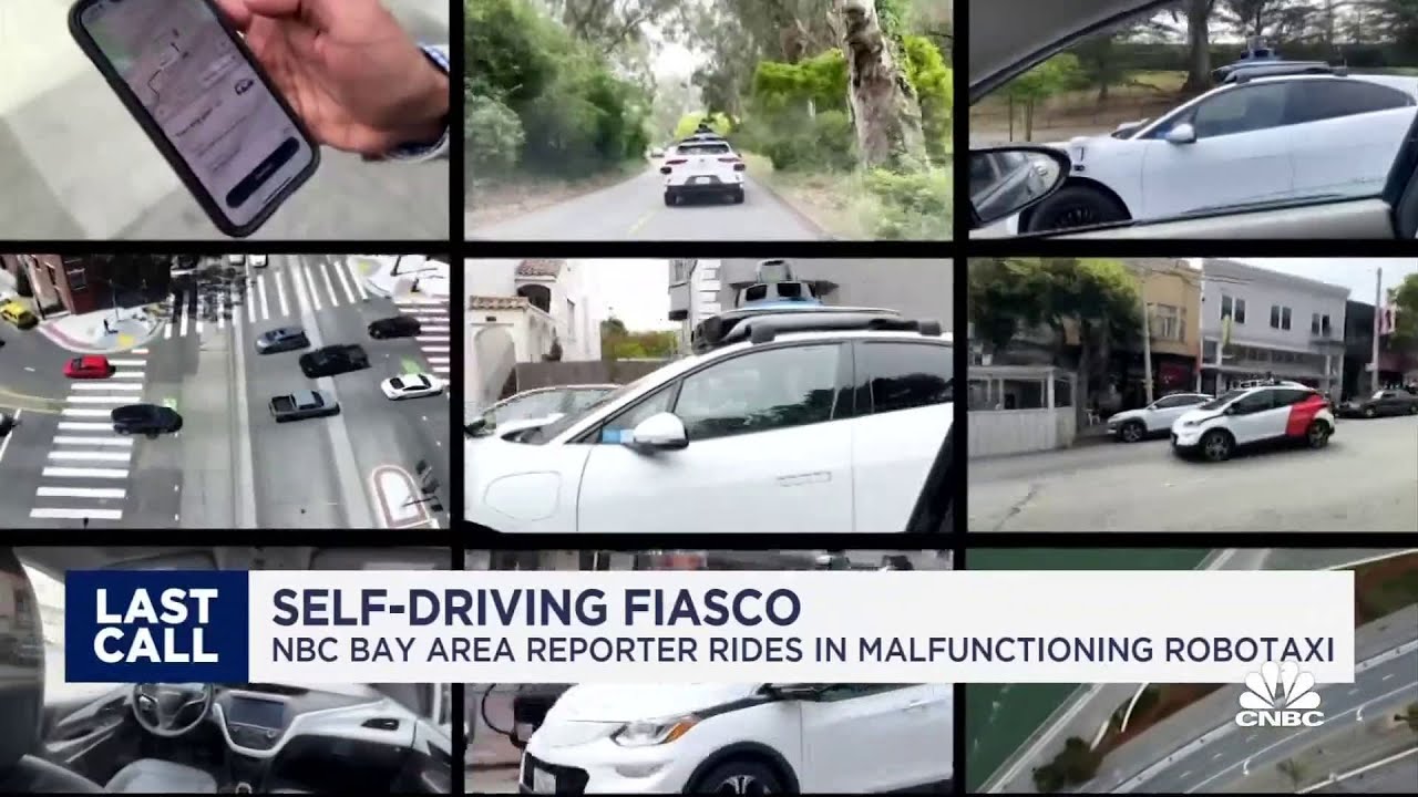 NBC Bay Area reporter takes a ride in a malfunctioning robotaxi - The ...