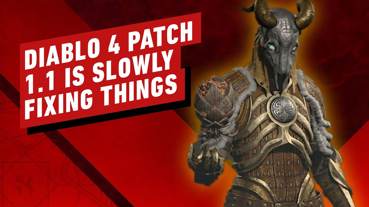 Diablo 4 Patch 1.1.1 Starts Fixing a Lot of Problems - The Global Herald