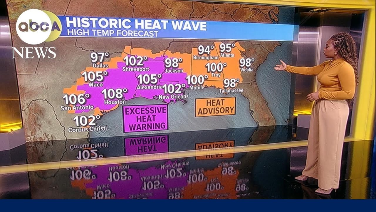 The South suffering through a record breaking heat wave as the tropics ...