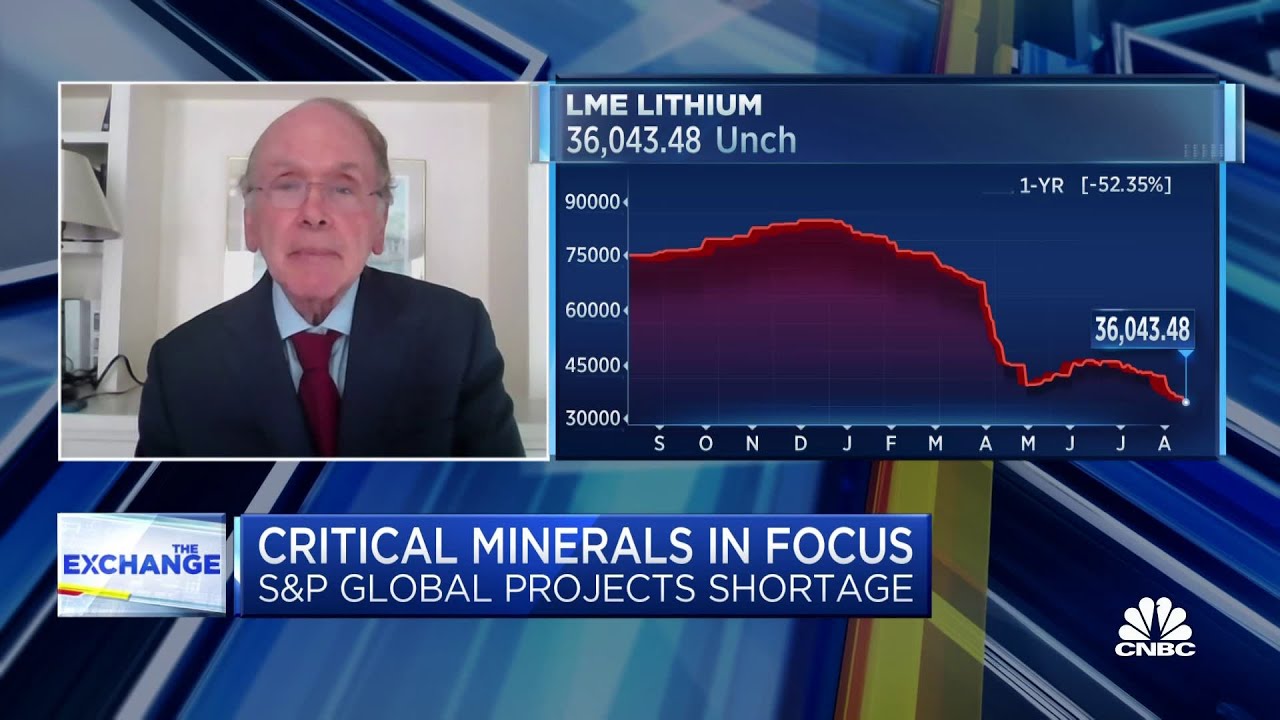 EV demand for critical minerals is creating supply pressures, says S&P Global's Dan Yergin - The ...