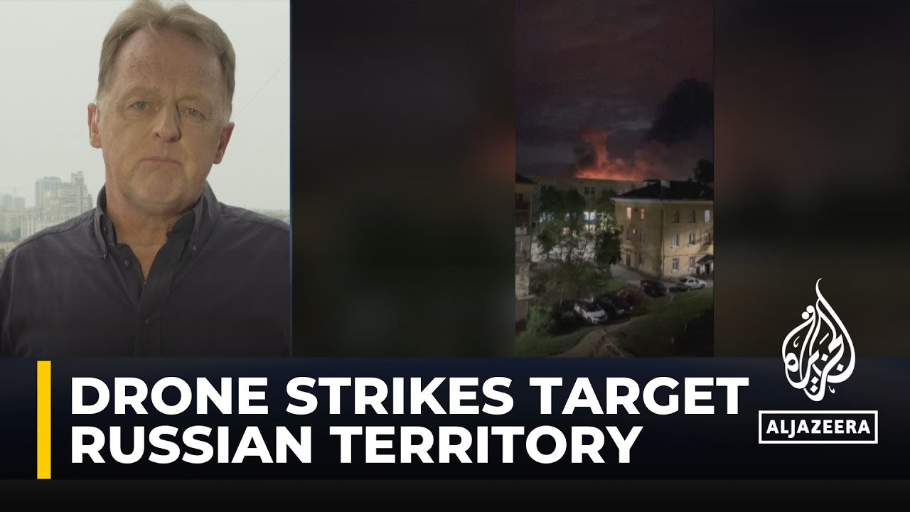 Drone strikes target Russian territory: Ukraine launches major attack ...