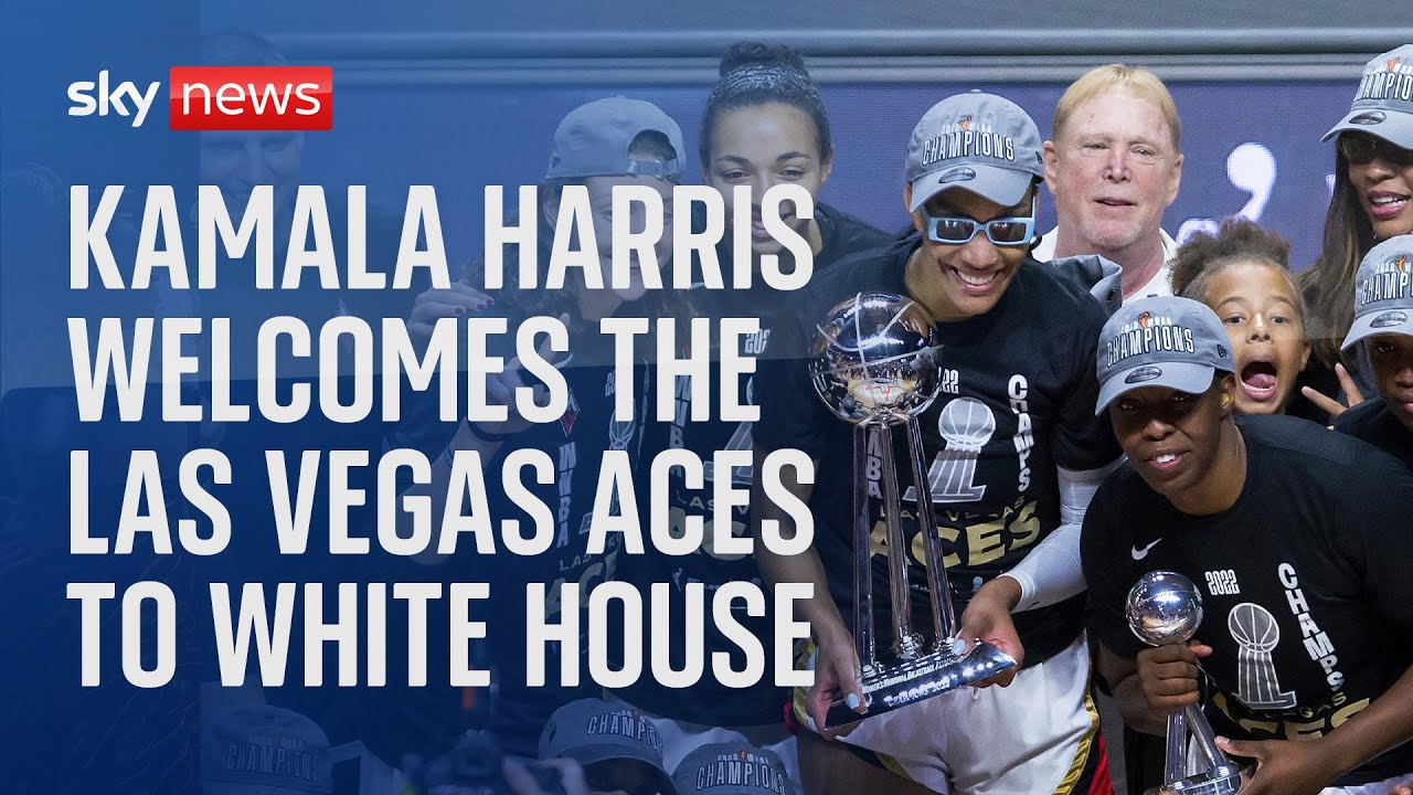 Watch live: Kamala Harris welcomes Las Vegas Aces to White House after ...
