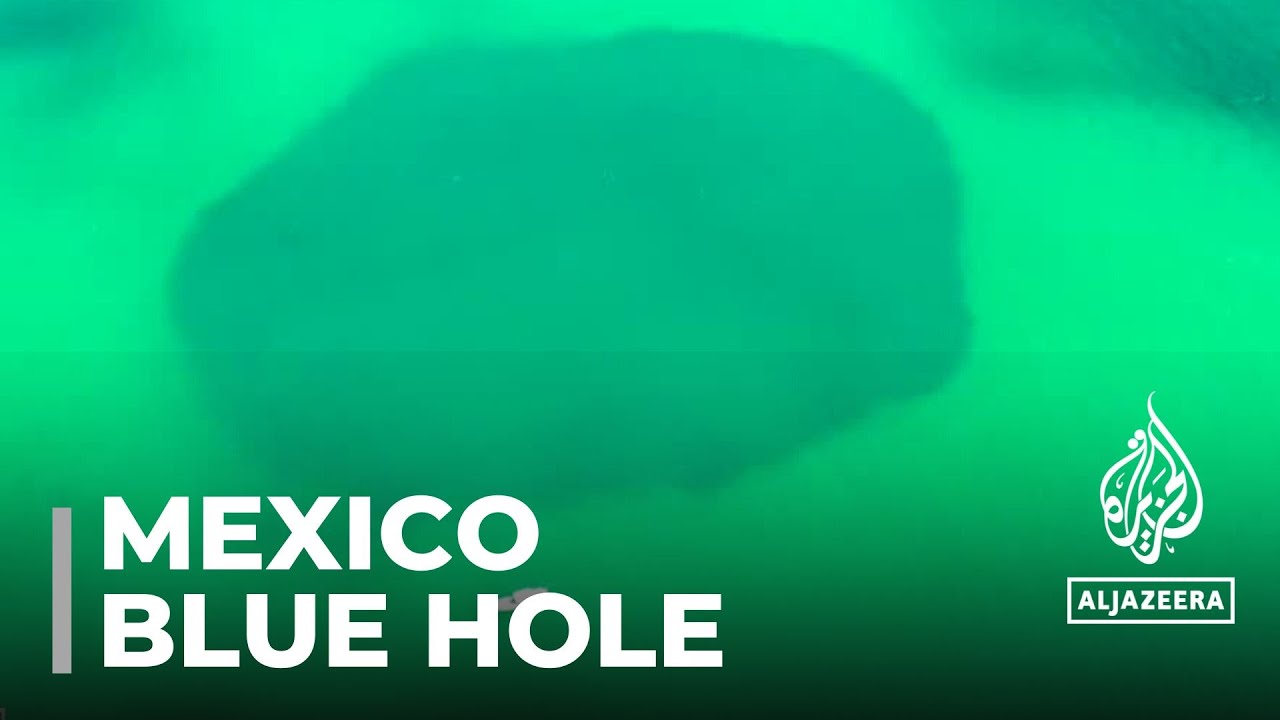 Blue hole discovery: Divers peer into the deep in Mexico - The Global ...