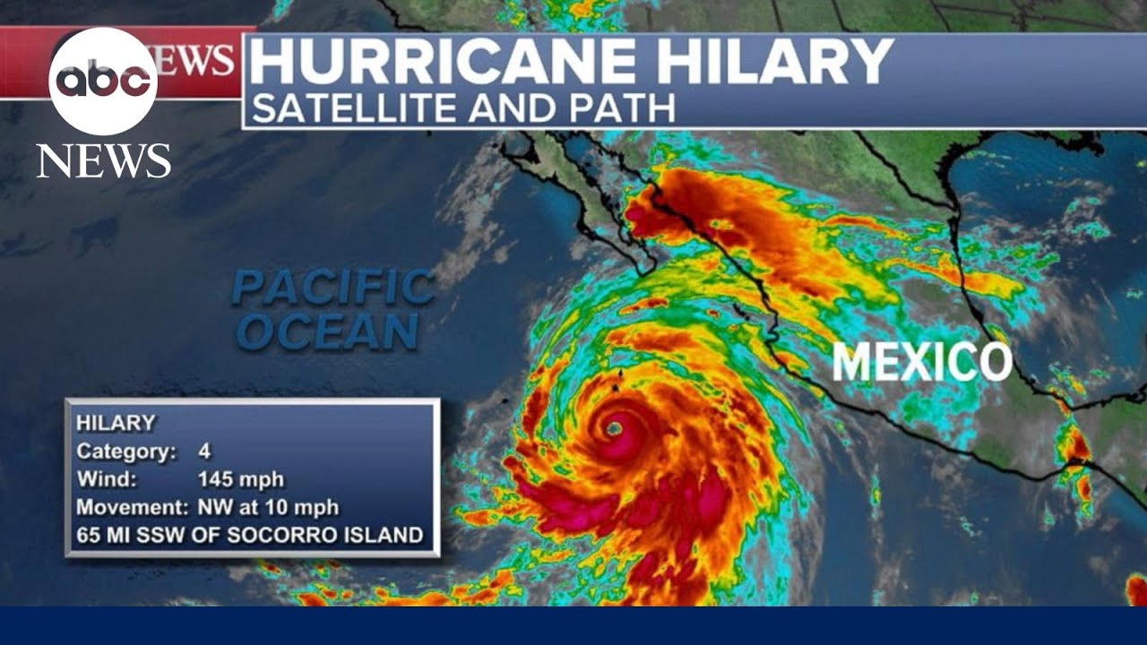 Hurricane Hilary intensifying in the Pacific | ABCNL - The Global Herald