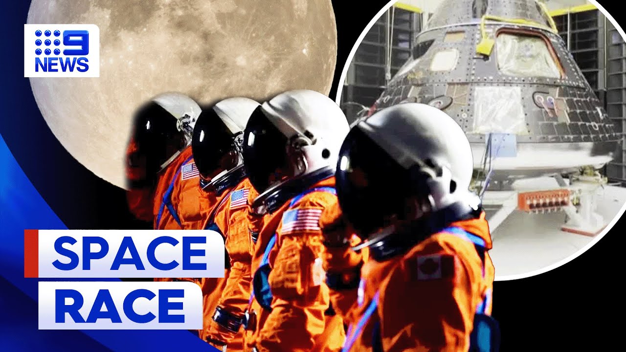 The space race is back on, US declares | 9 News Australia - The Global ...
