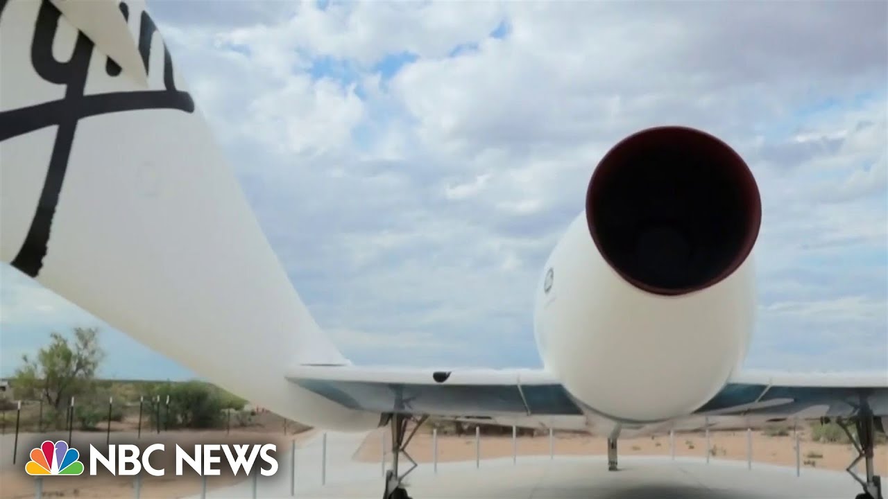 A closer look at how the Virgin Galactic space shuttle will blast into ...