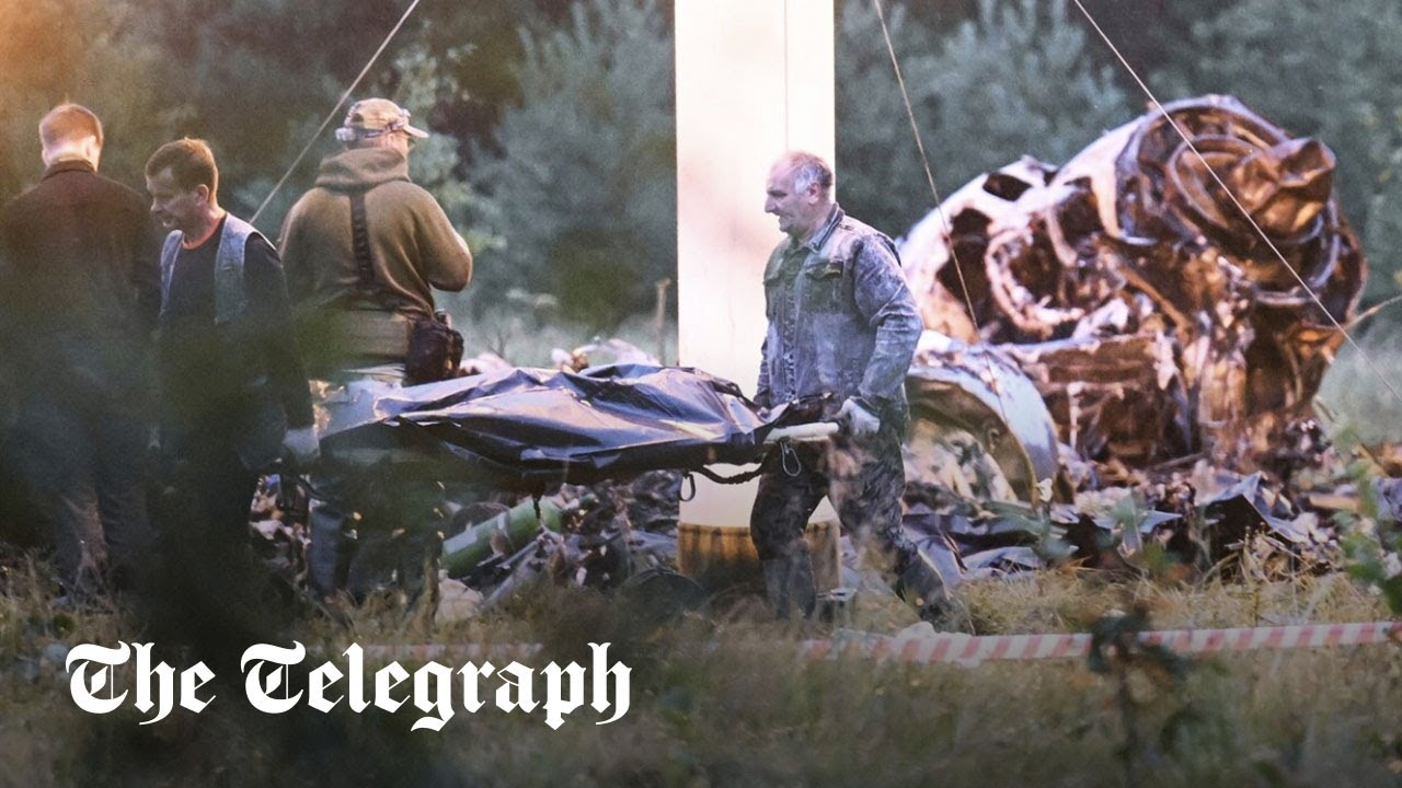 Wagner Prigozhin plane crash bodies taken to Russian mortuary for ...
