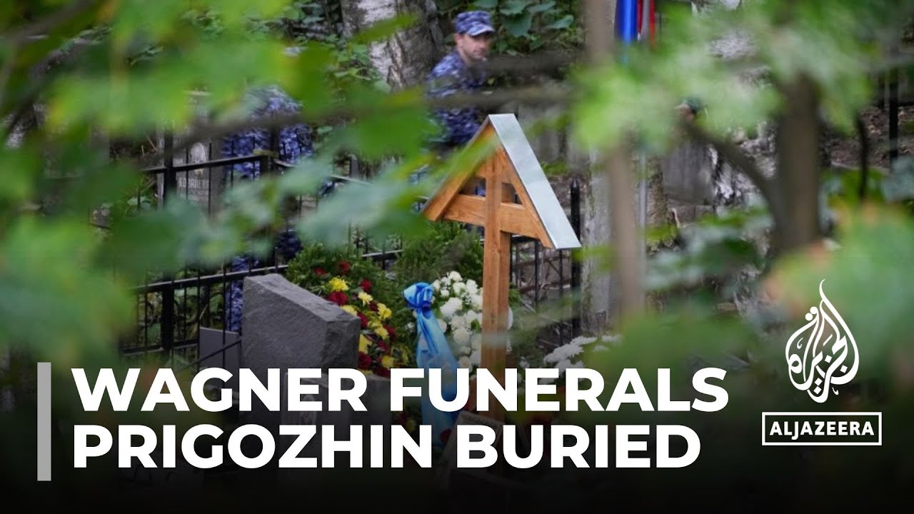 Wagner chief Yevgeny Prigozhin buried at St Petersburg cemetery - The ...