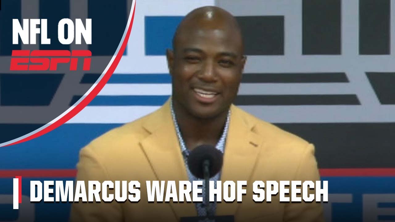 DeMarcus Ware's 2023 Pro Football Hall of Fame Induction Speech | NFL ...