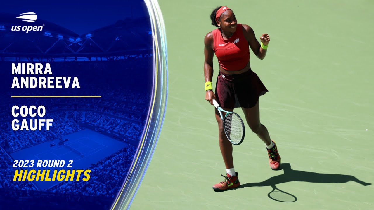 Mirra Andreeva vs. Coco Gauff Highlights | 2023 US Open Round 2 - The Global Herald