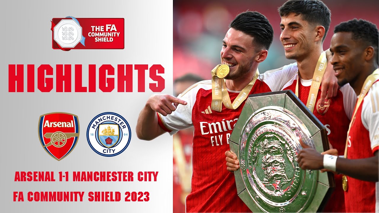 Extended Highlights Arsenal 1-1 (4-1 Pens) Manchester City Community ...