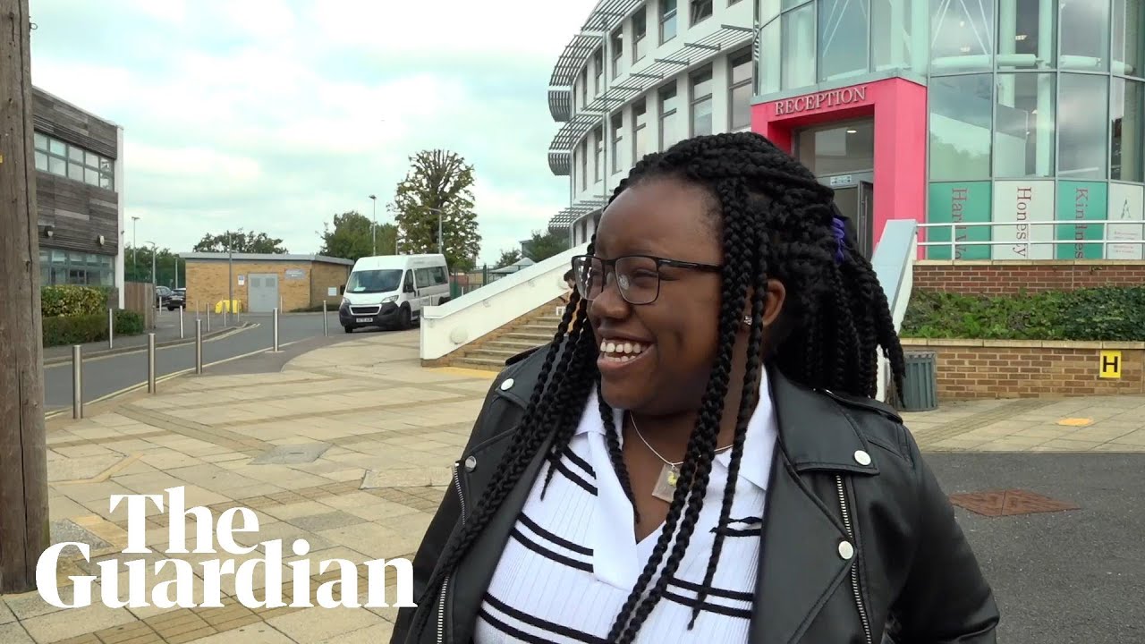 'Relief': A-levels student elated as she finds out she is going to ...