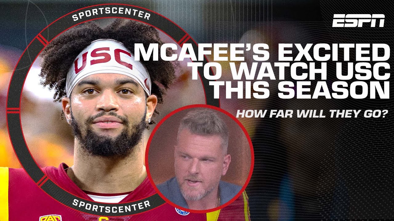 Why Pat McAfee is excited to watch Caleb Williams and USC this season ...