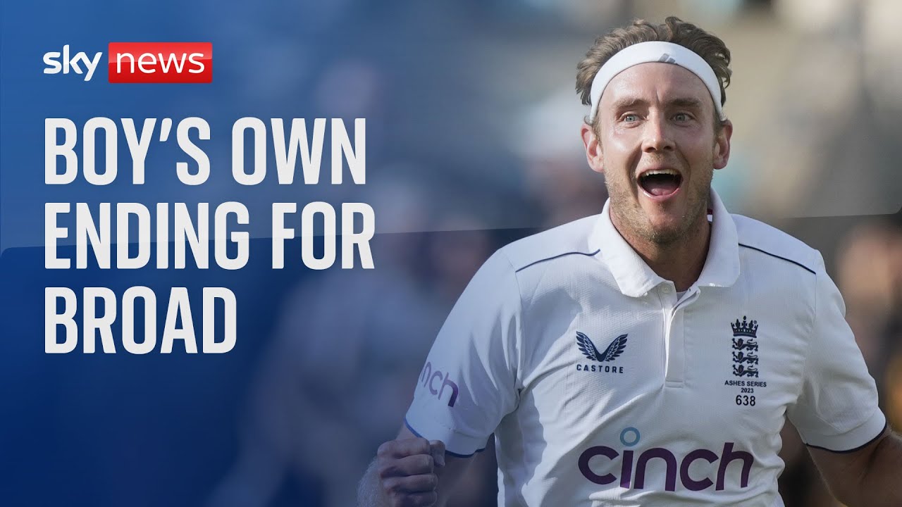 Broad takes winning wicket to draw Ashes with Australia - The Global Herald