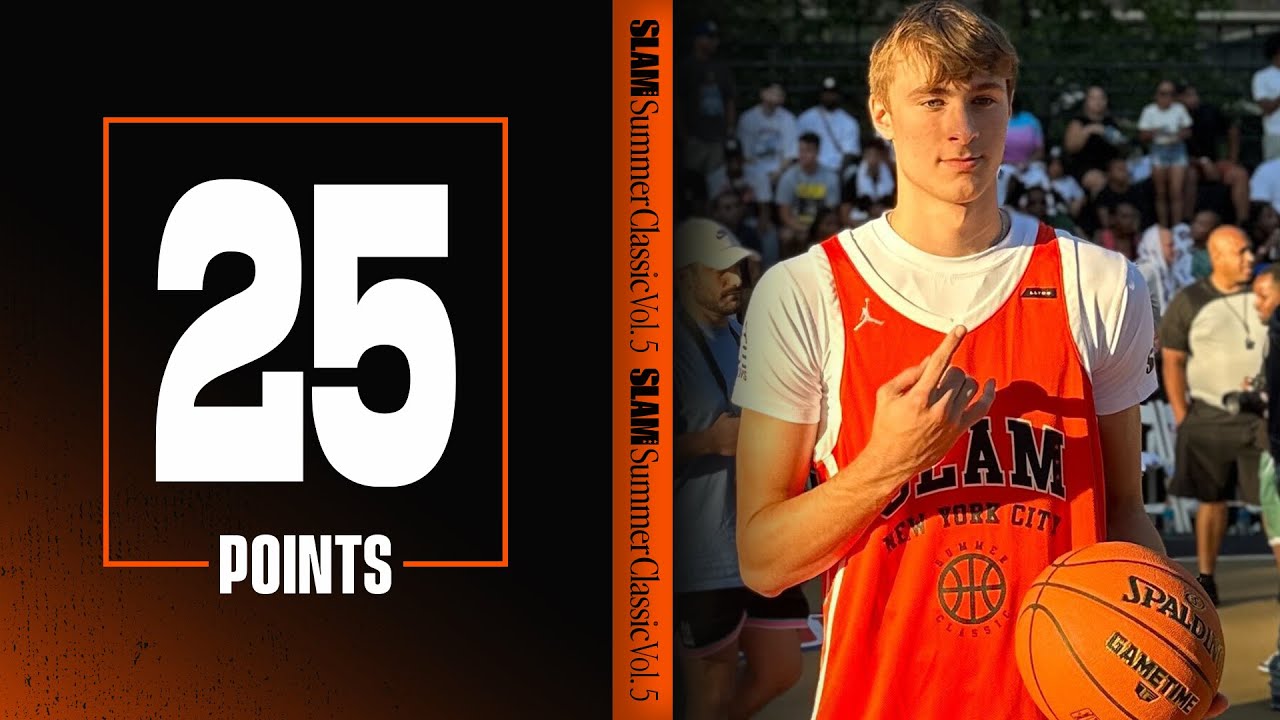 Cooper Flagg Makes It Look EASY At The SLAM Summer Classic! - The ...