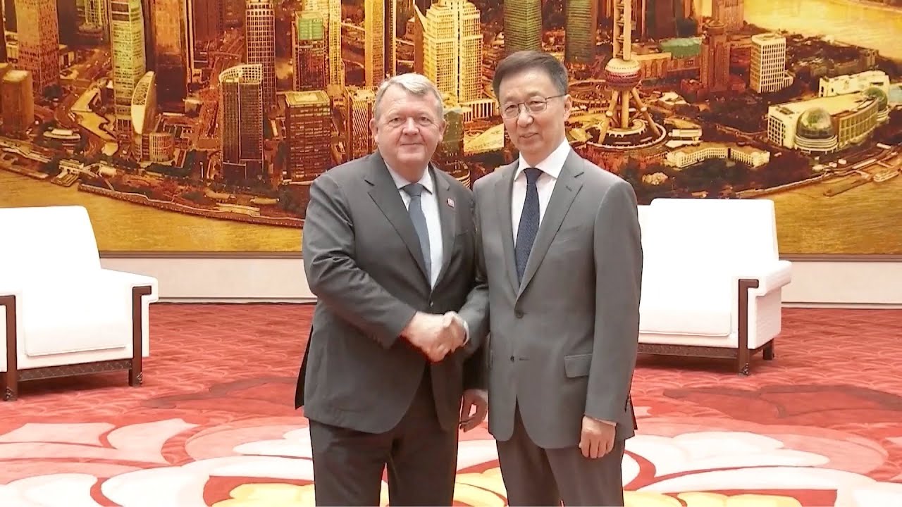 Chinese Vice President Han Zheng meets with Danish Foreign Minister ...