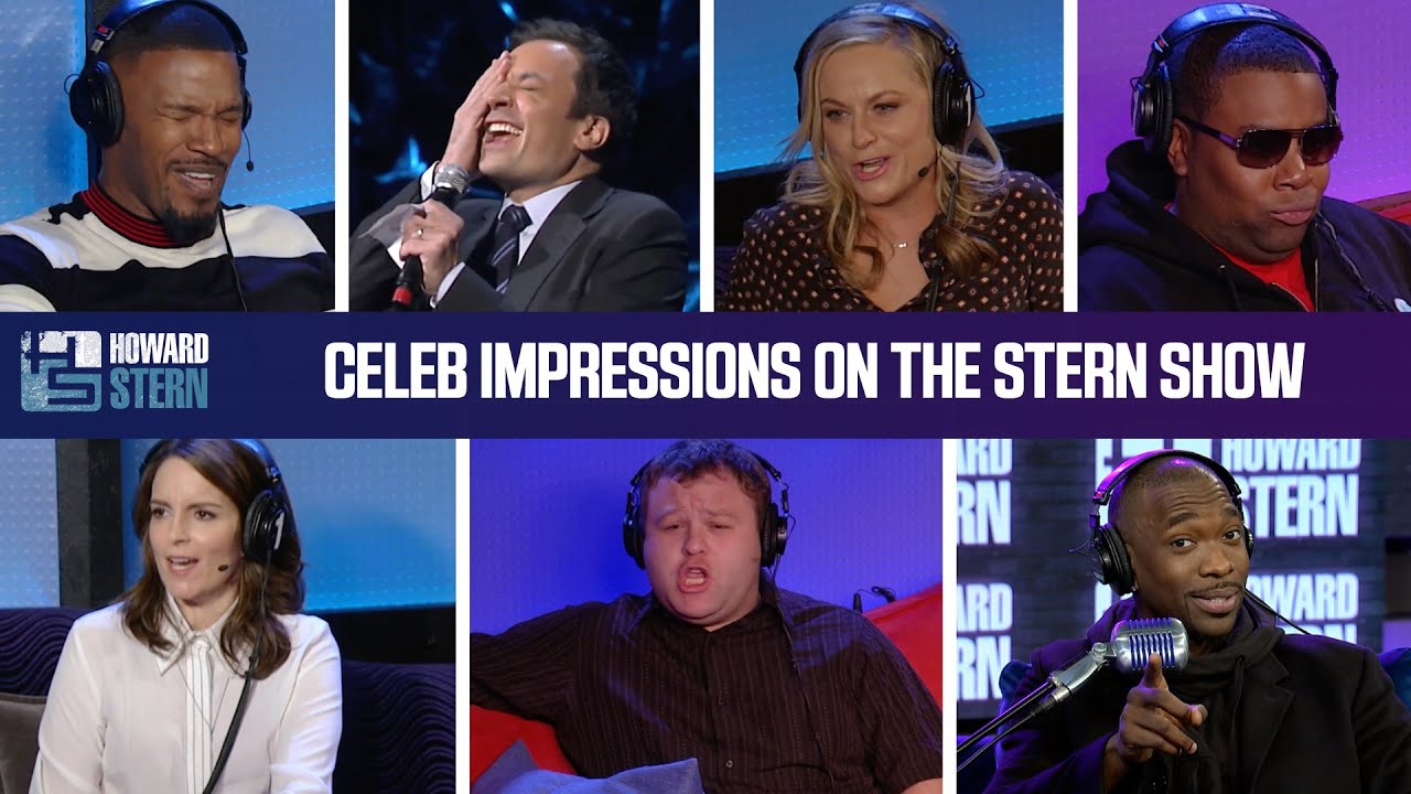 Guests Show Off Their Celebrity Impressions on the Howard Stern Show ...