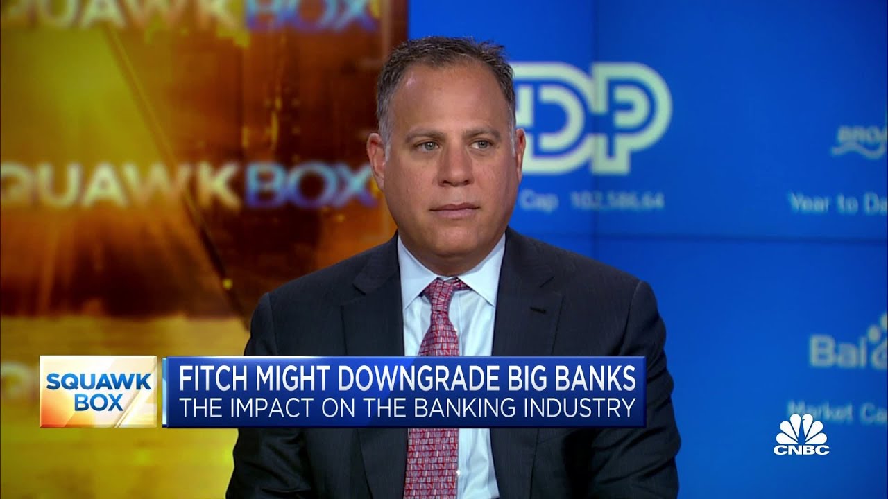 We think larger regional banks can handle pressures thrown at them ...