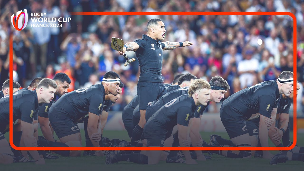 New Zealand's incredible Haka lays down the challenge to Namibia ...