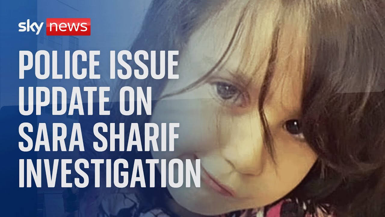 Watch live: Police hold news conference with update on Sara Sharif ...