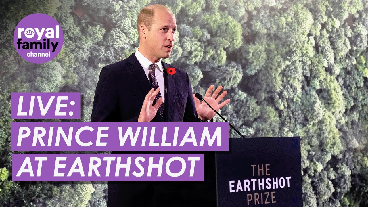 LIVE: Prince William To Reveal Earthshot Prize Finalists in New York ...