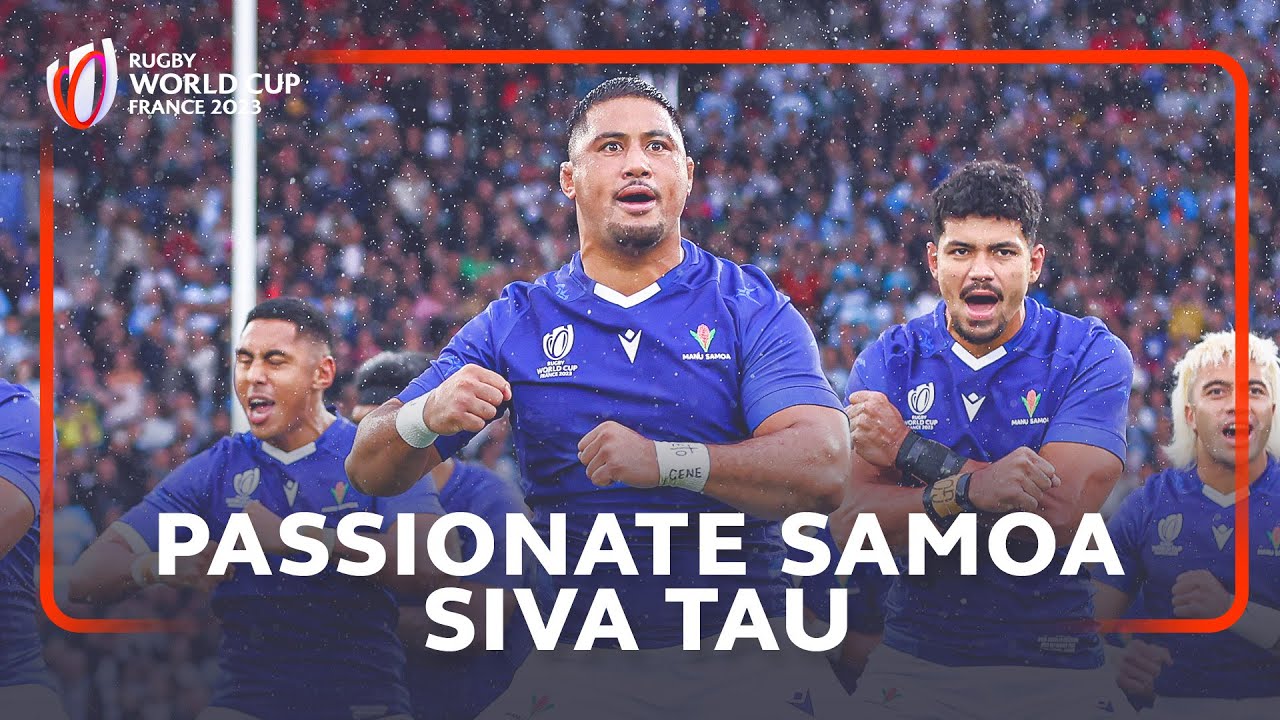 Samoa's powerful Siva Tau! | Rugby World Cup 2023 - The Global Herald