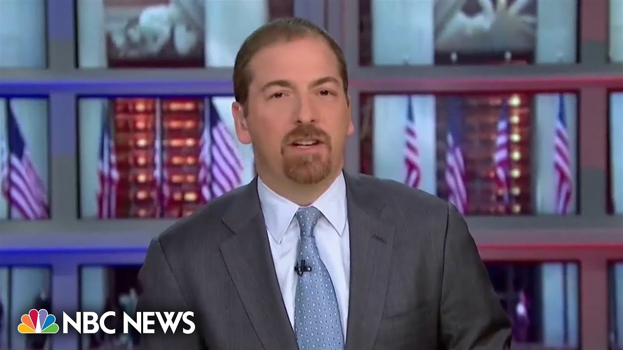 Meet the Press NOW celebrates Chuck Todd’s final show as anchor - The ...