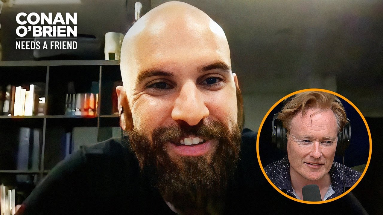 Conan Hollers His Measurements At A Tailor | Conan O'Brien Needs A Fan ...