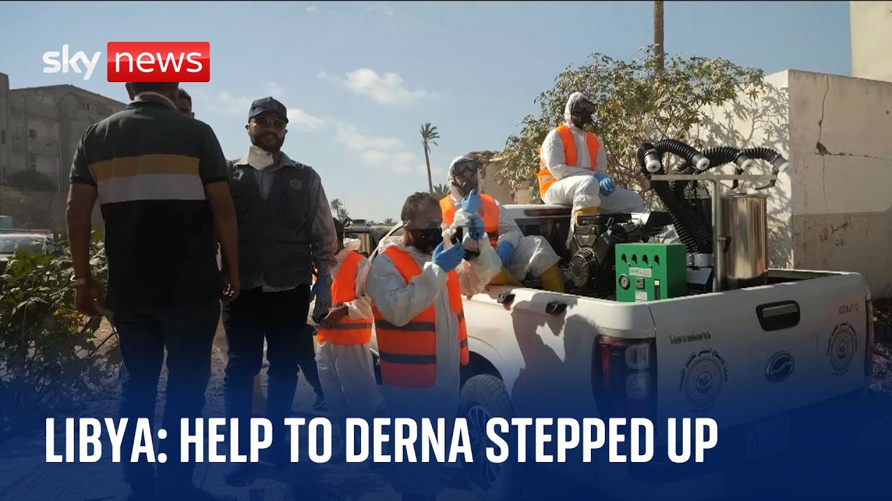 Libya Floods: Help to Derna dramatically stepped up following criticism ...