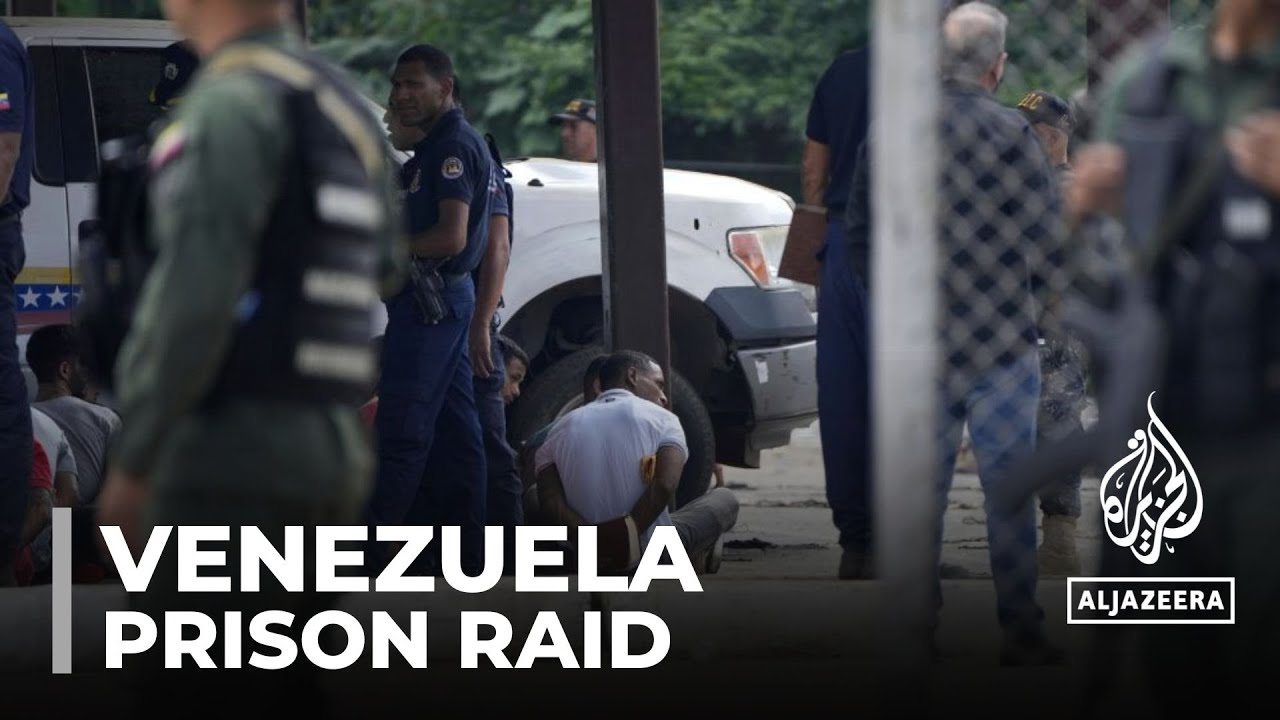 Venezuela sends 11,000 troops to control gang-run prison with pool and ...