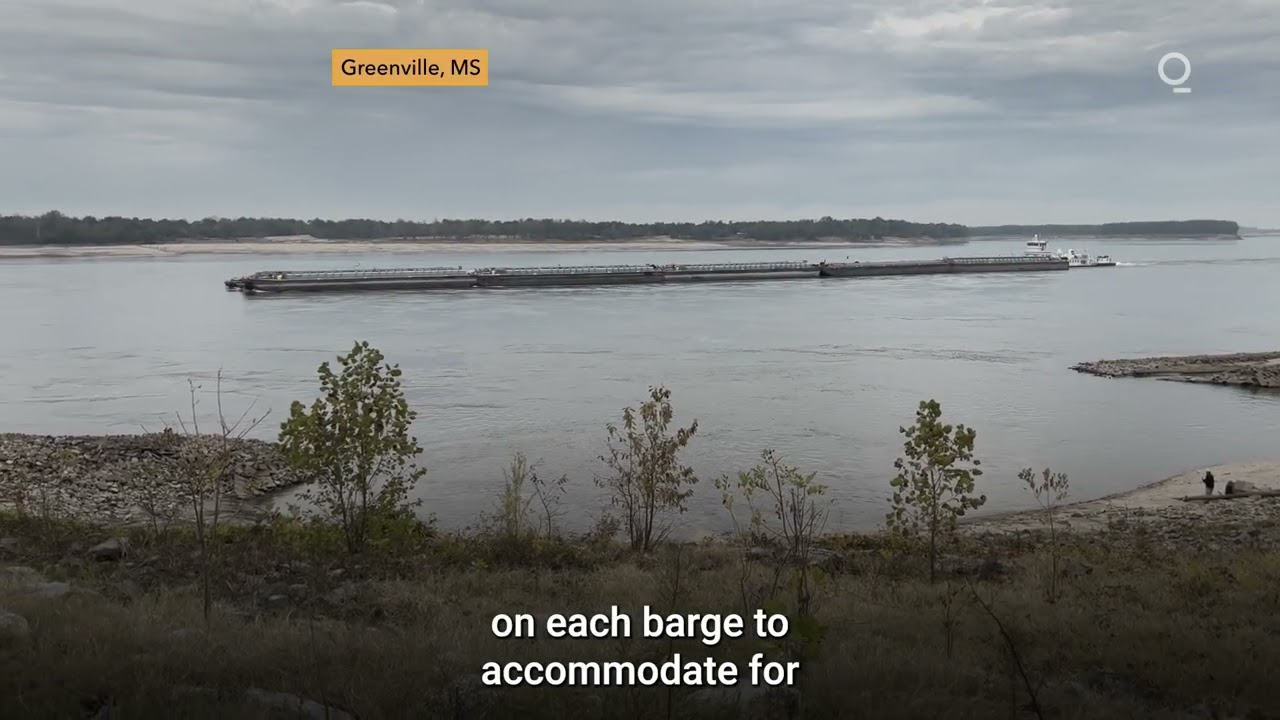 Low Mississippi Water Levels Raise US Grain Costs - The Global Herald