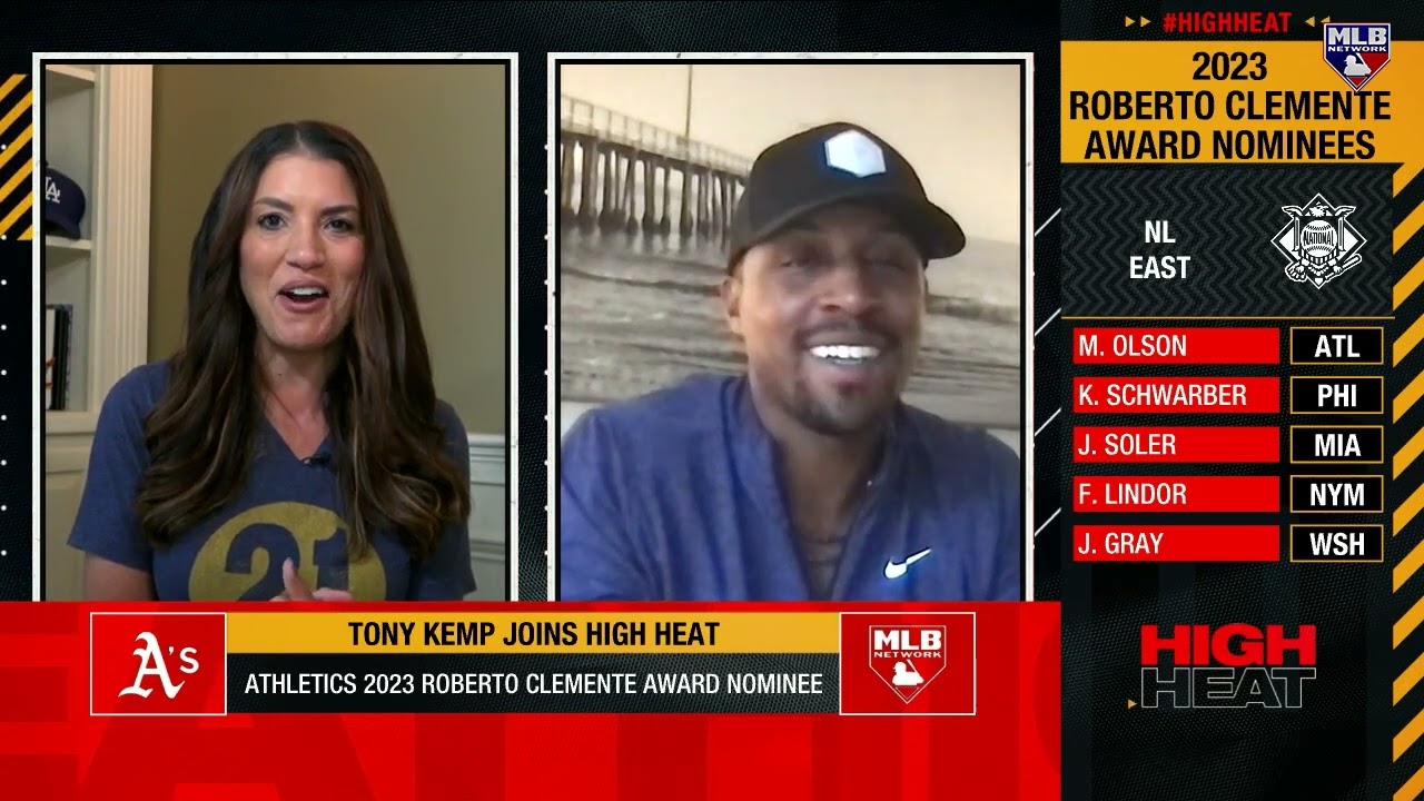 Tony Kemp on Receiving His 4th Roberto Clemente Award Nomination - The ...