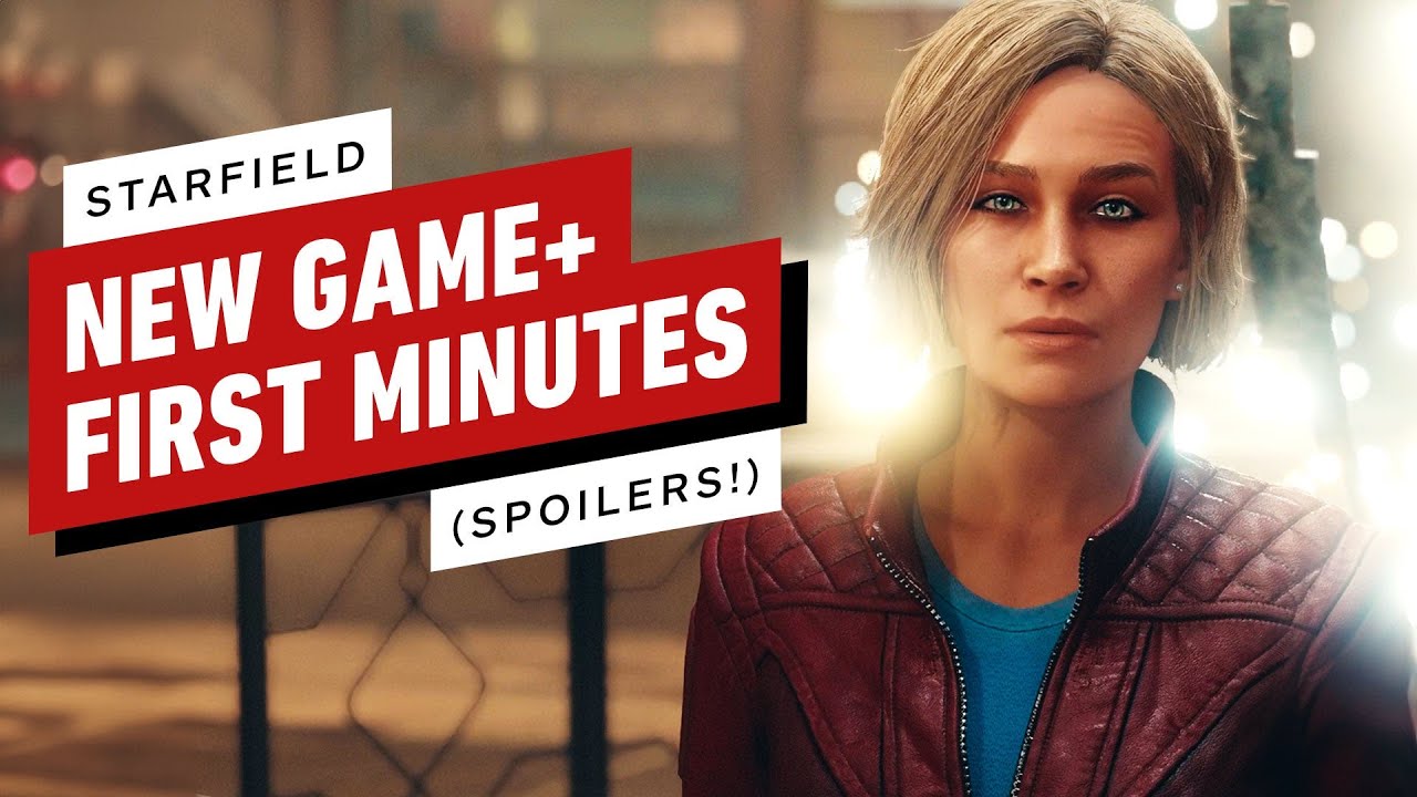 Starfield - The First 20 Minutes of New Game Plus (Story Spoilers ...