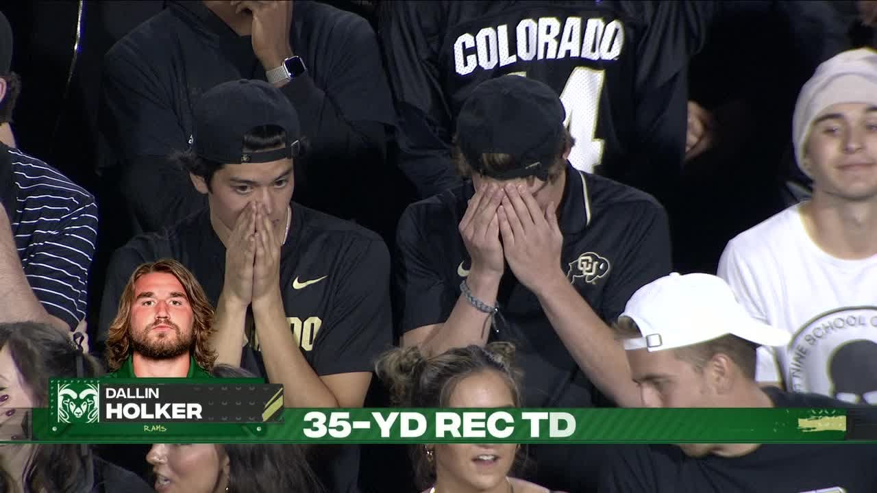Colorado State’s TD on 3rd down stuns Colorado fans | ESPN College ...
