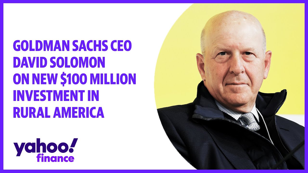 Goldman Sachs CEO bets big on small business with a $100 million ...