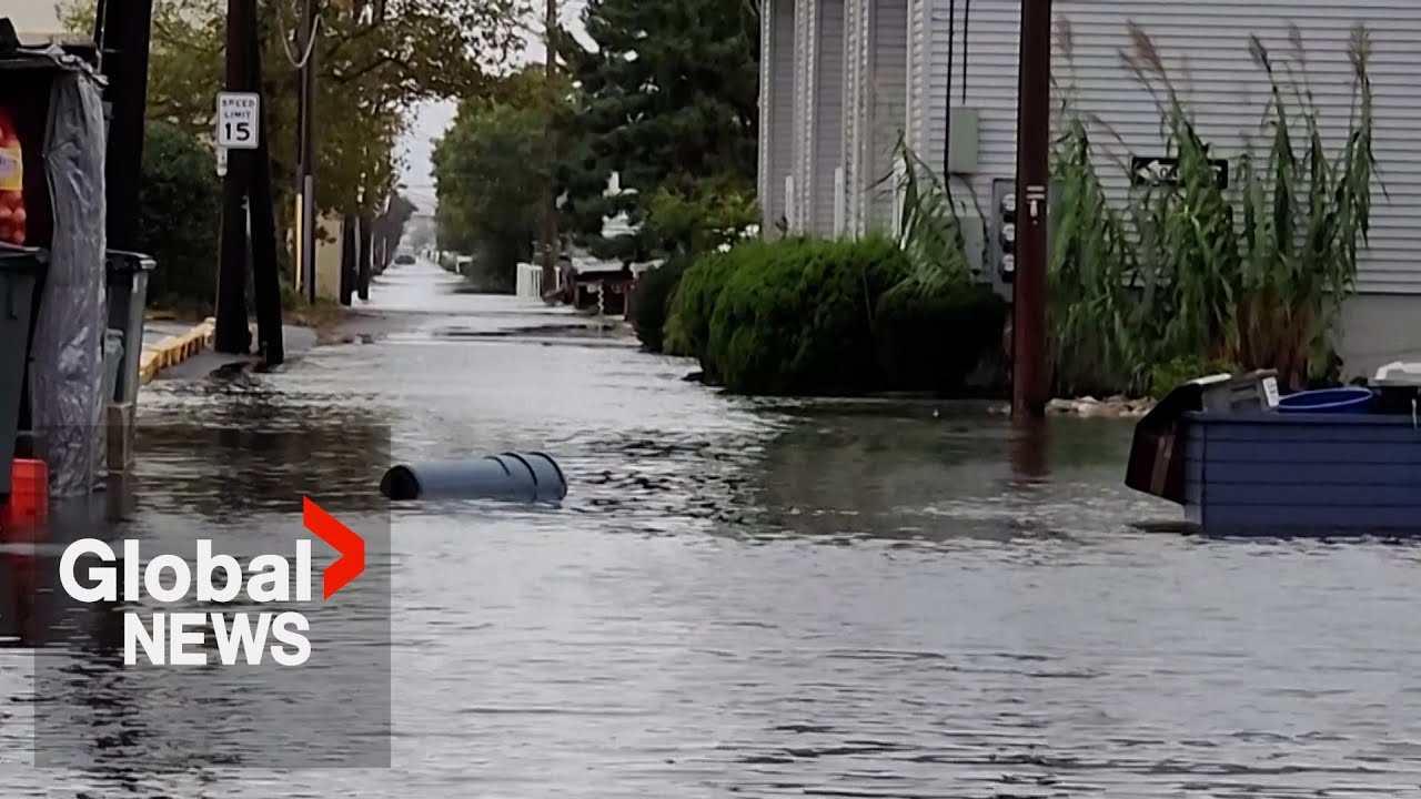 Storm Ophelia continues to weaken after hitting east coast - The Global ...