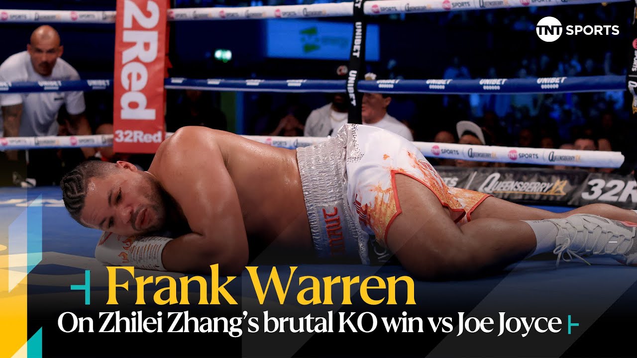 Frank Warren reacts after Joe Joyce suffers BRUTAL KNOCKOUT loss ...