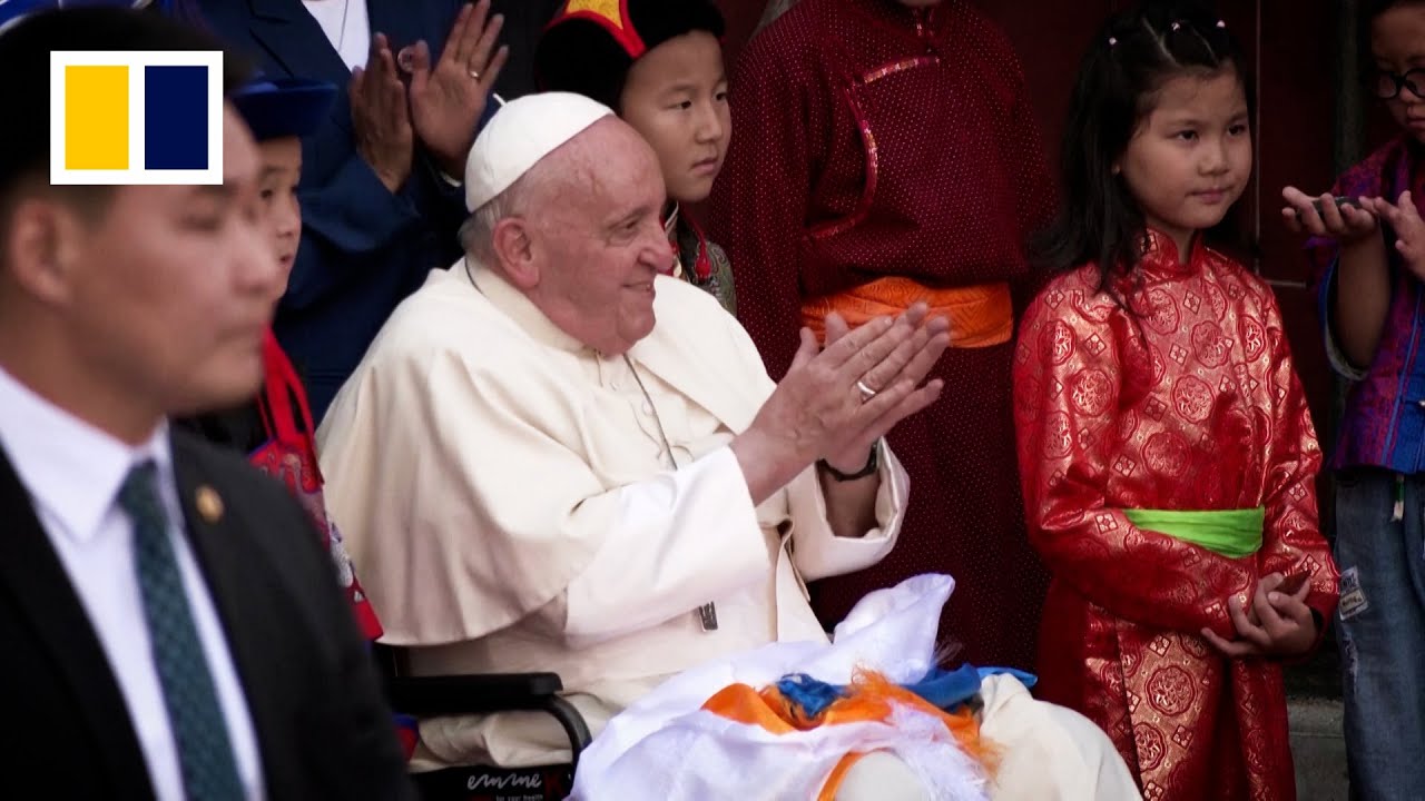 Pope Francis starts first visit to Mongolia, a nation of 1,400 ...