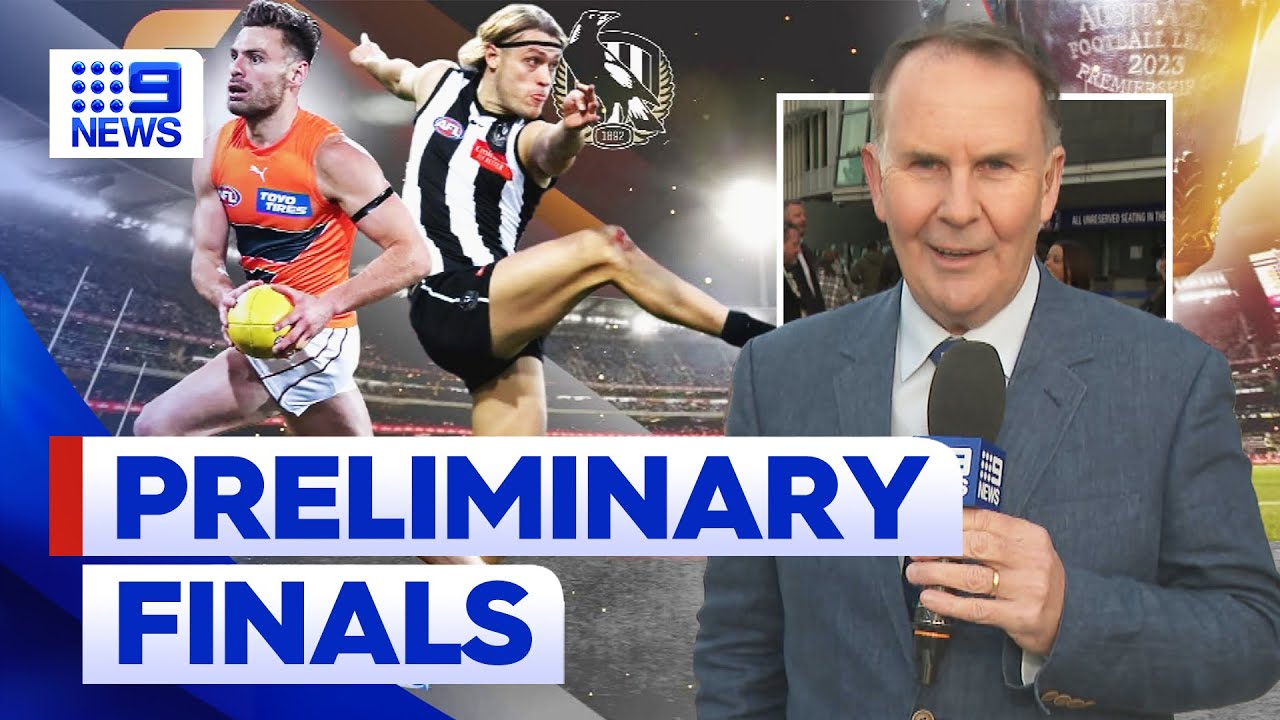 First clash in blockbuster weekend of AFL preliminary finals | 9 News ...