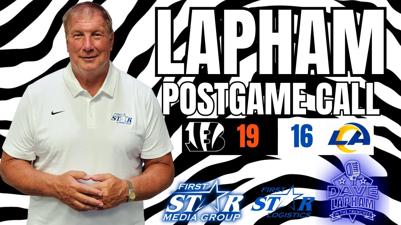 Dave Lapham Postgame Call | Cincinnati Bengals Earn First Win Of Season ...