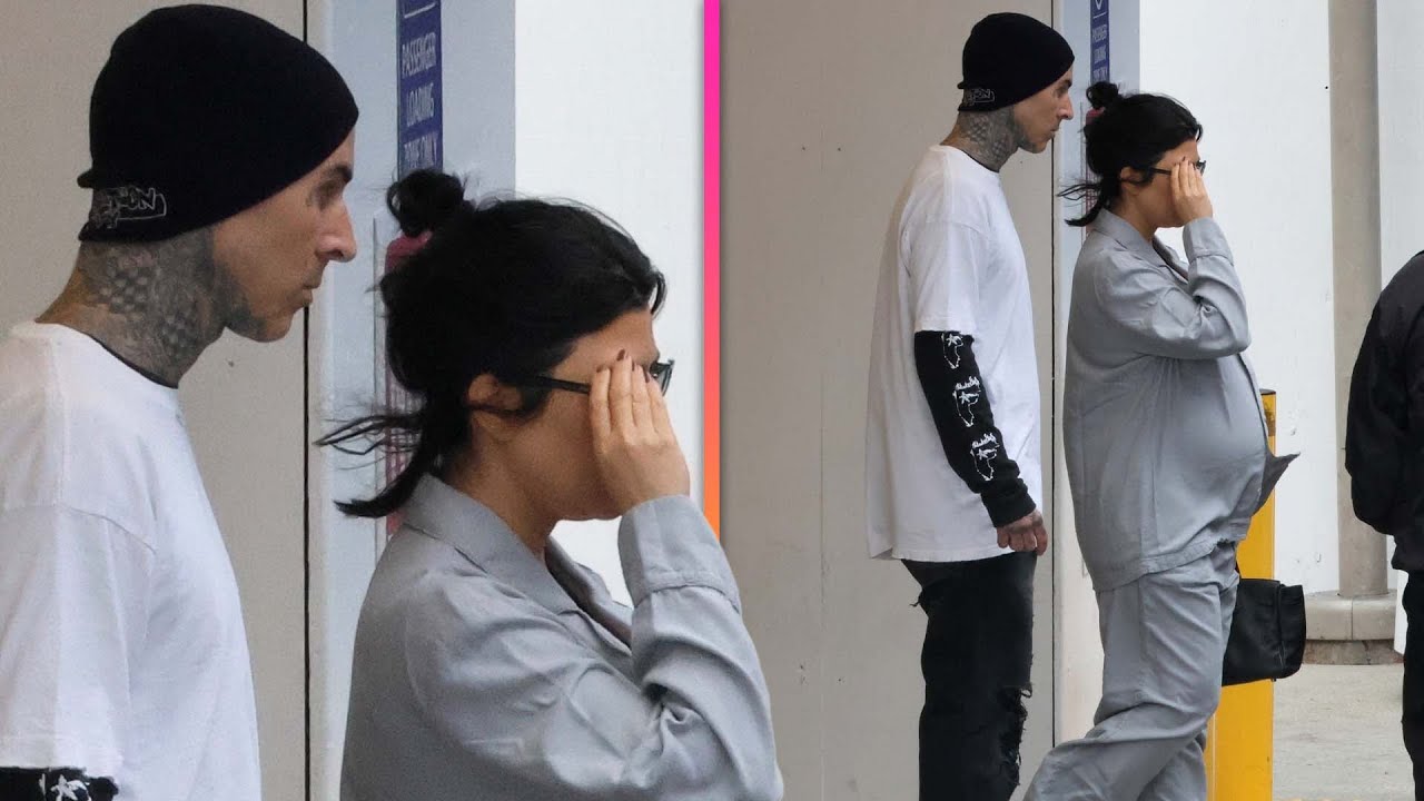 Kourtney Kardashian and Travis Barker Exit Hospital After He Leaves ...