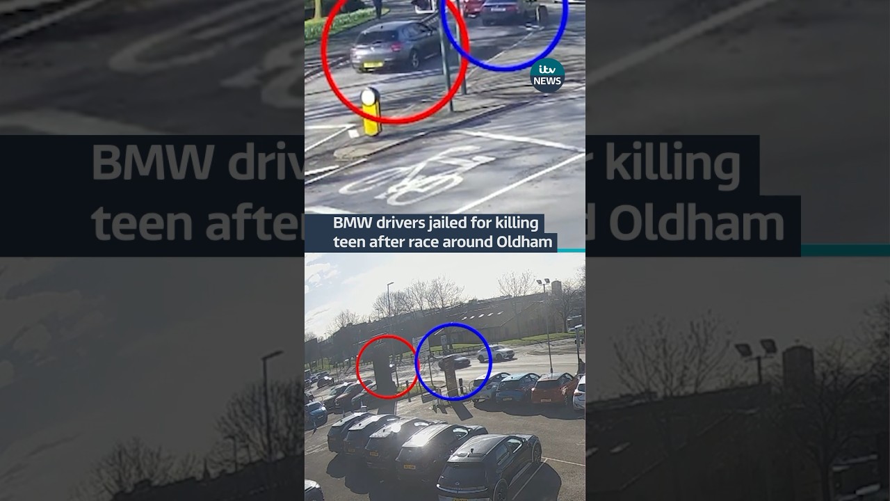 BMW boy-racers jailed after killing teenager in hit-and-run #itvnews ...