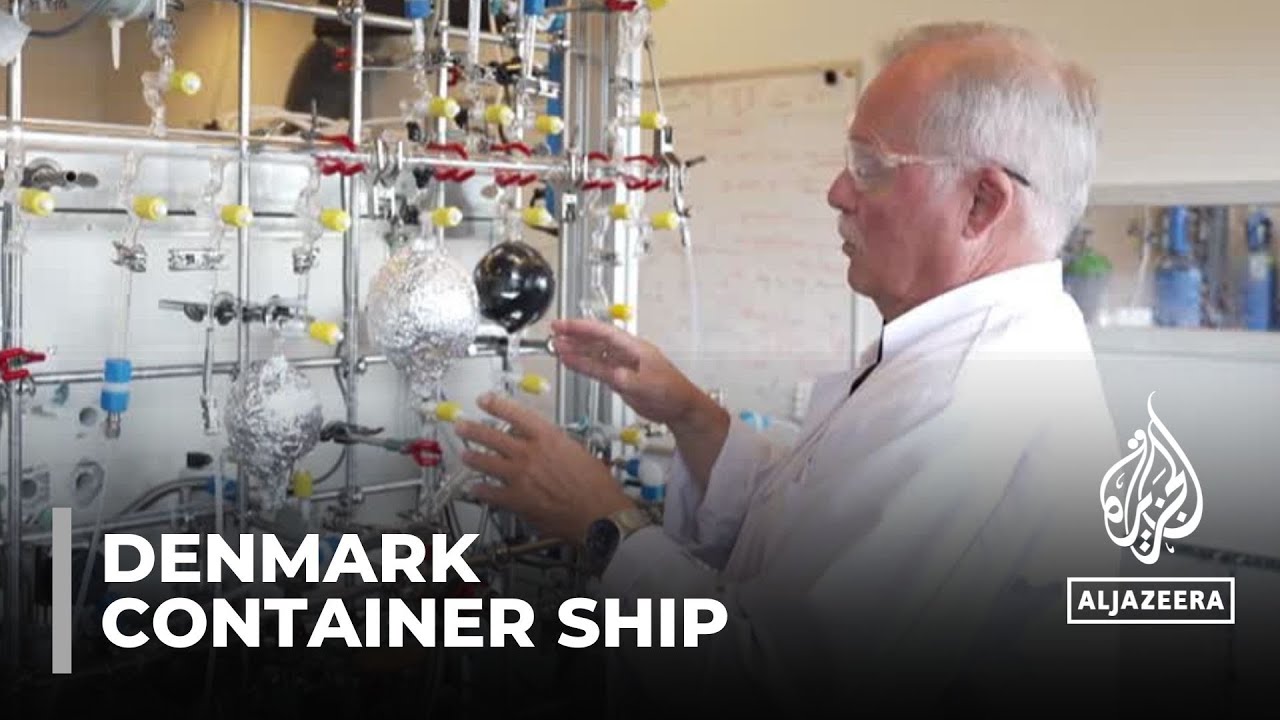 Climate change: Container ship using green methanol launched in Denmark ...