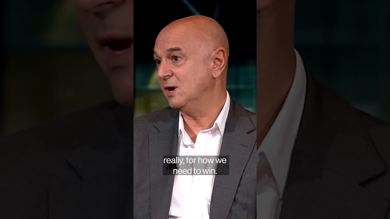 Tottenham's Daniel Levy on new manager and defining success #bloomberg ...