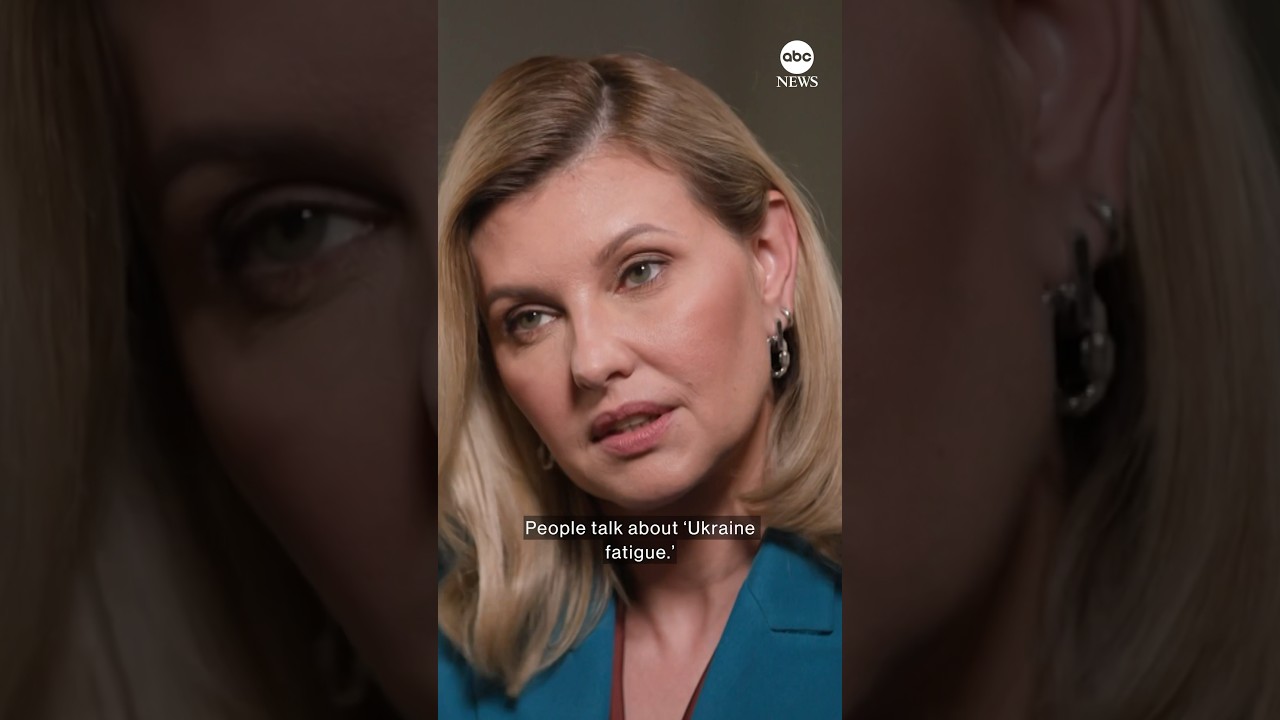 Ukraine’s first lady says she is “afraid” world growing complacent on ...