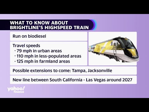 Brightline high-speed train service debuts in Florida - The Global Herald