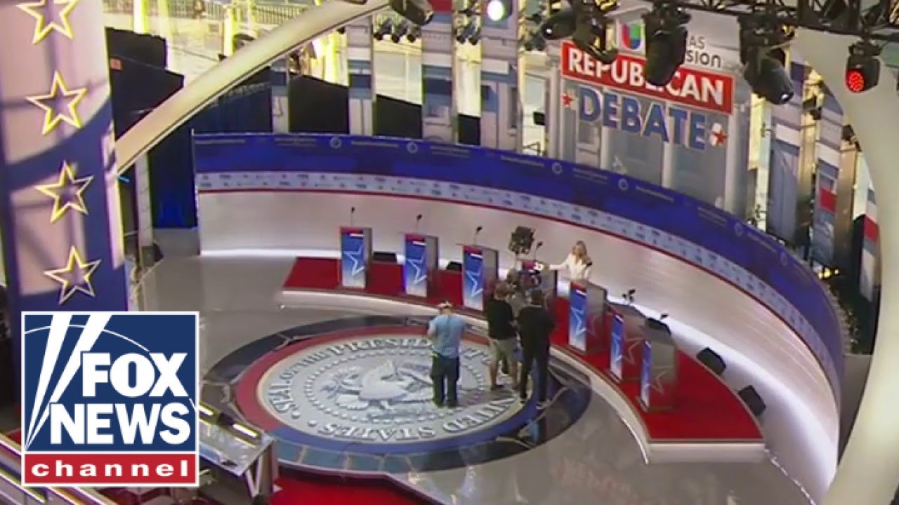Watch the Republican debate: Dana Perino reveals stage setup - The ...