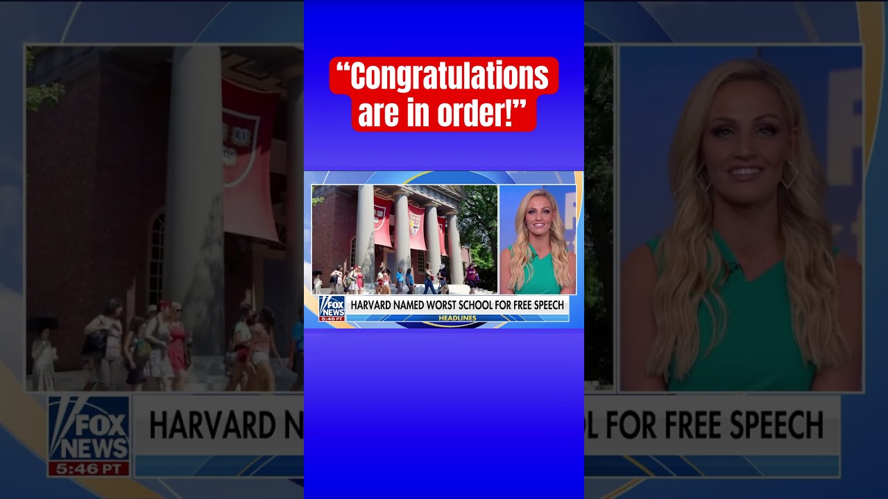 Harvard named WORST school for free speech #shorts - The Global Herald