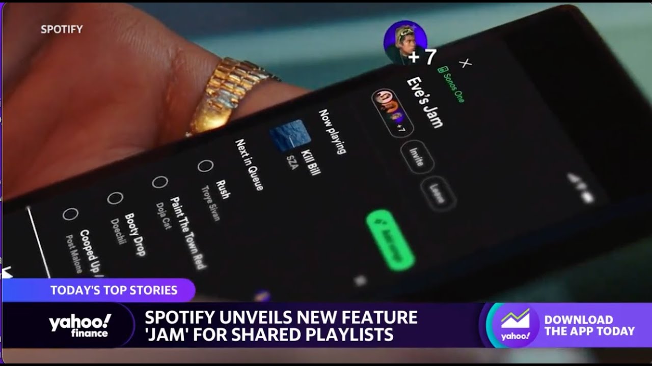 Spotify adds 'Jam' feature for shared playlist - The Global Herald